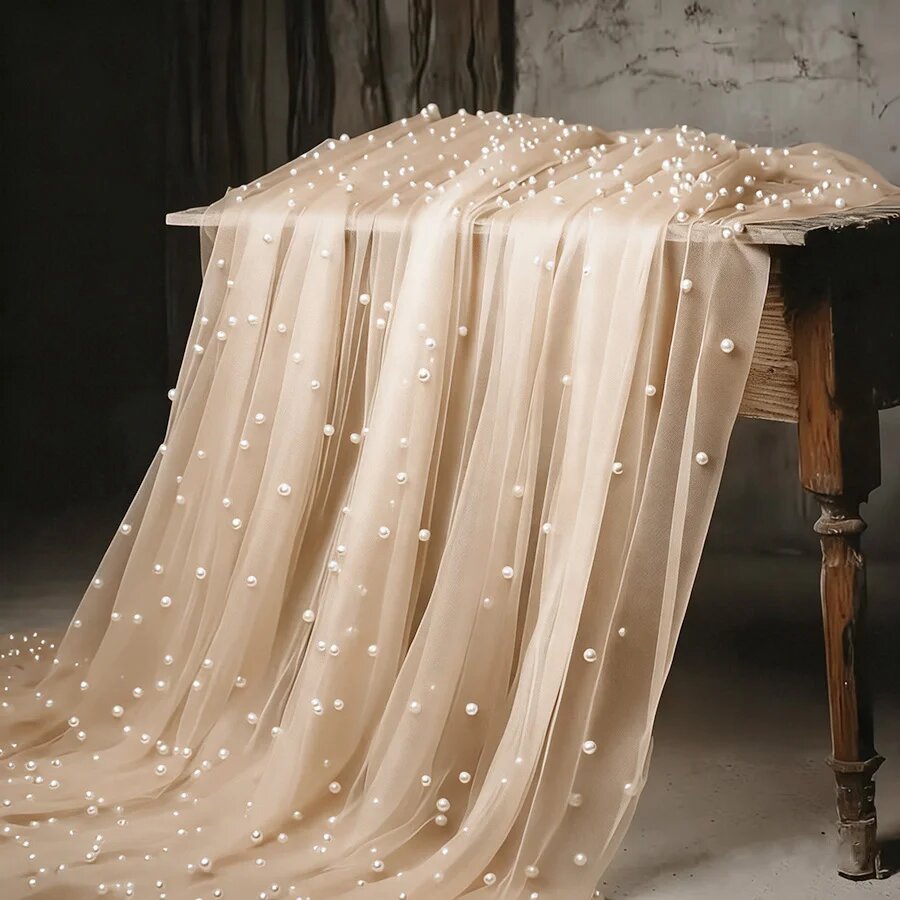 Скатерть-дорожка ZQNYCY из полиэстера 80*300 см Champagne