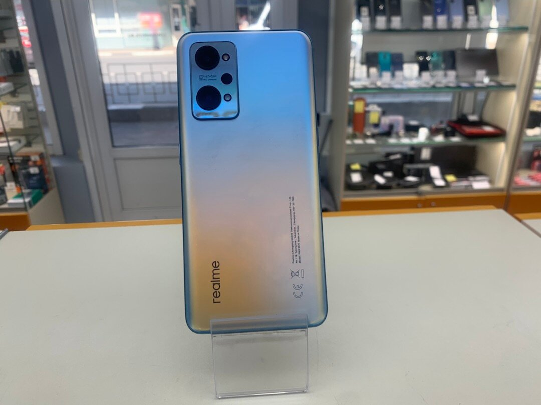 Смартфон realme GT NEO2 5G 12/256 ГБ CN, Dual nano SIM, синий Б/У Уценка