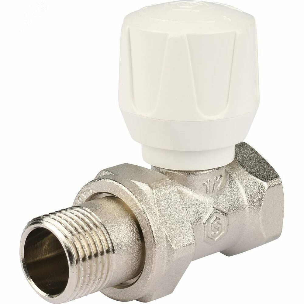 Клапан ручной терморегулирующий STOUT SVR-2122-000015 прямой 1/2 RG008S6N6LETEK