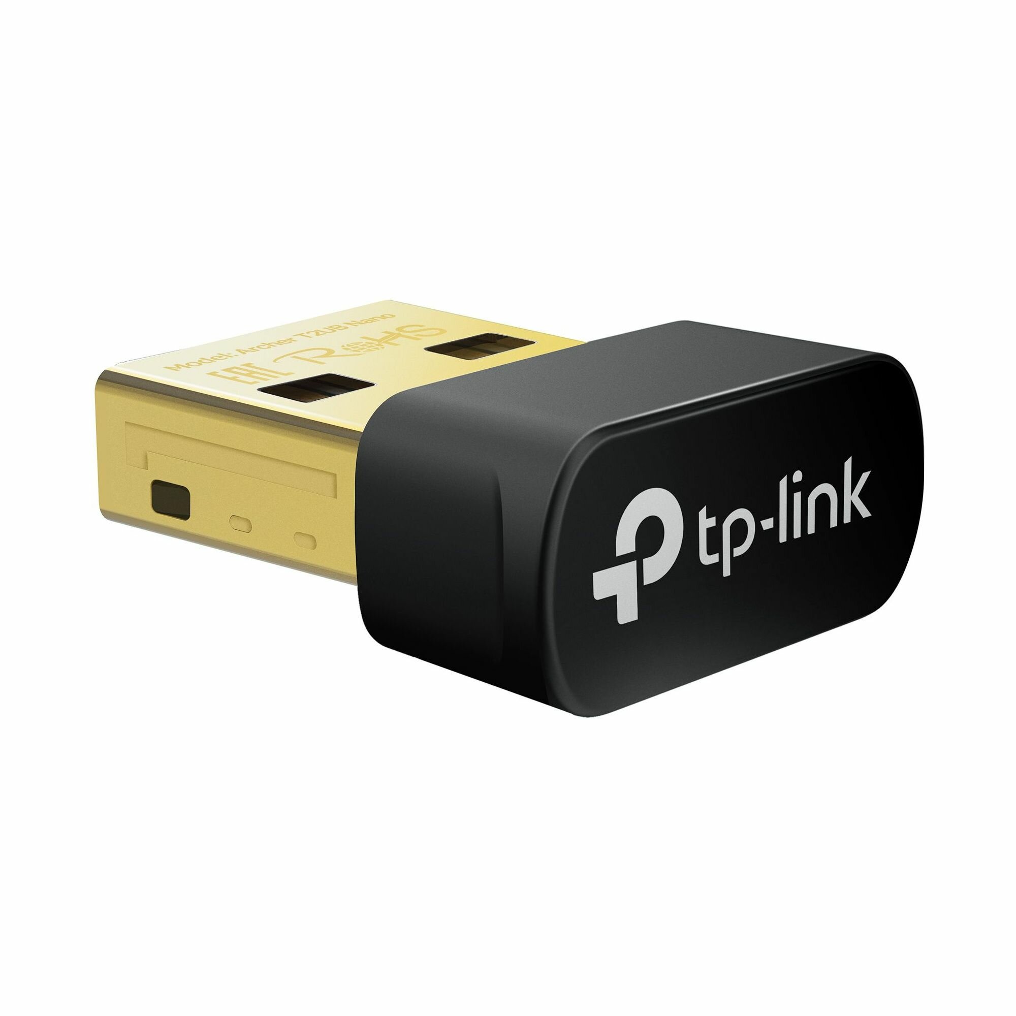 Сетевой адаптер Wi-Fi TP-Link Archer T2UB Nano AC600 USB 2.0 (ант. внутр.) 1ант.