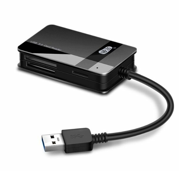 Картридер Smart Quickly C368 (C369) для SD/TF/MS/CF USB 3.0