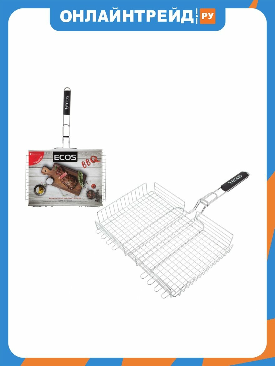 Ecos Решетка для барбекю RD-103М 40х27х5 см