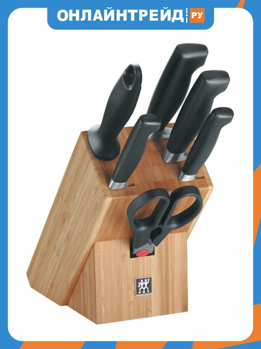 Набор ножей Zwilling Four Star в подставке (6 пр.) (35068-002)