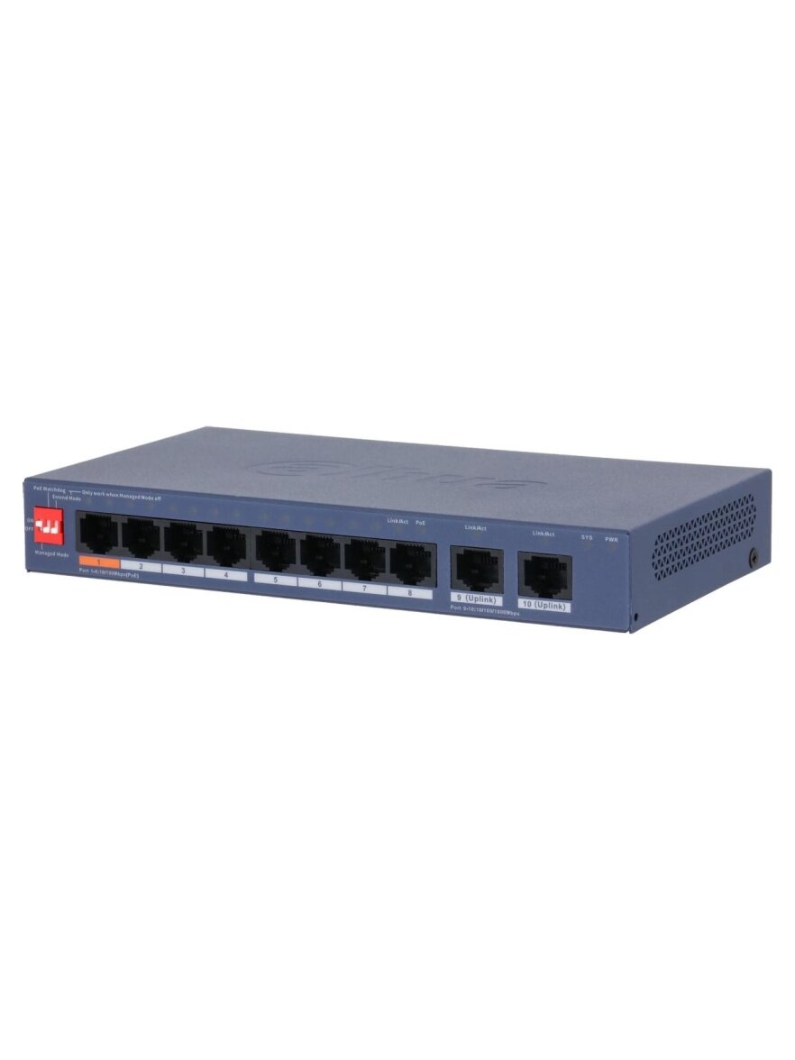Коммутатор Dahua DH-CS4010-8ET2GT-60 упр
