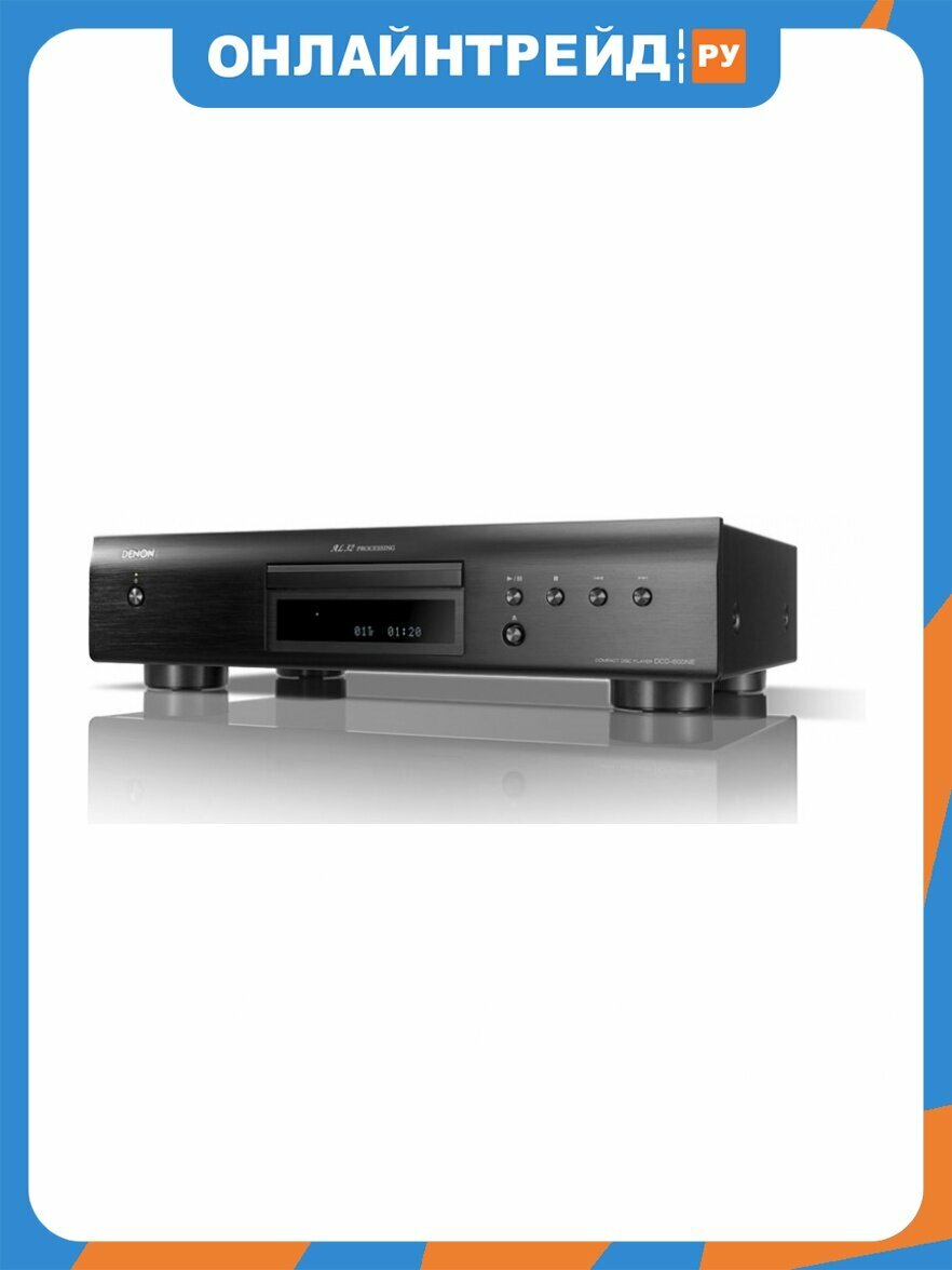 Проигрыватель CD Denon DCD-600NE, черный