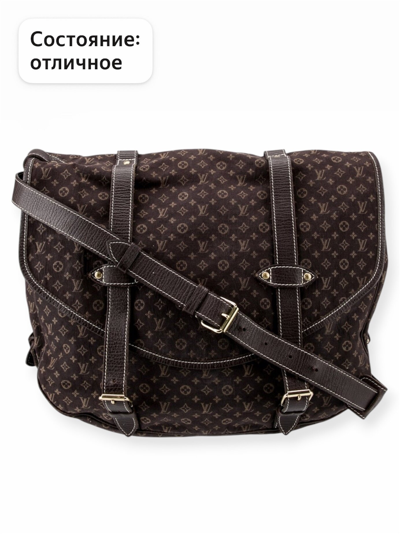 Сумка Monogram Mini Lin Saumur XL Vintage