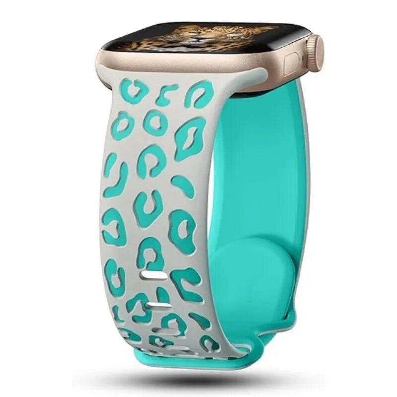 Силиконовый ремешок с гравировкой для браслетов Apple Watch Ultra 2 9 8 7 6 5 4 3 SE