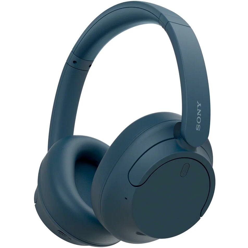 Гарнитура беспроводная Sony WH-CH720N, Bluetooth (с шумоподавлением), накладные, синий, WH-CH720N/L