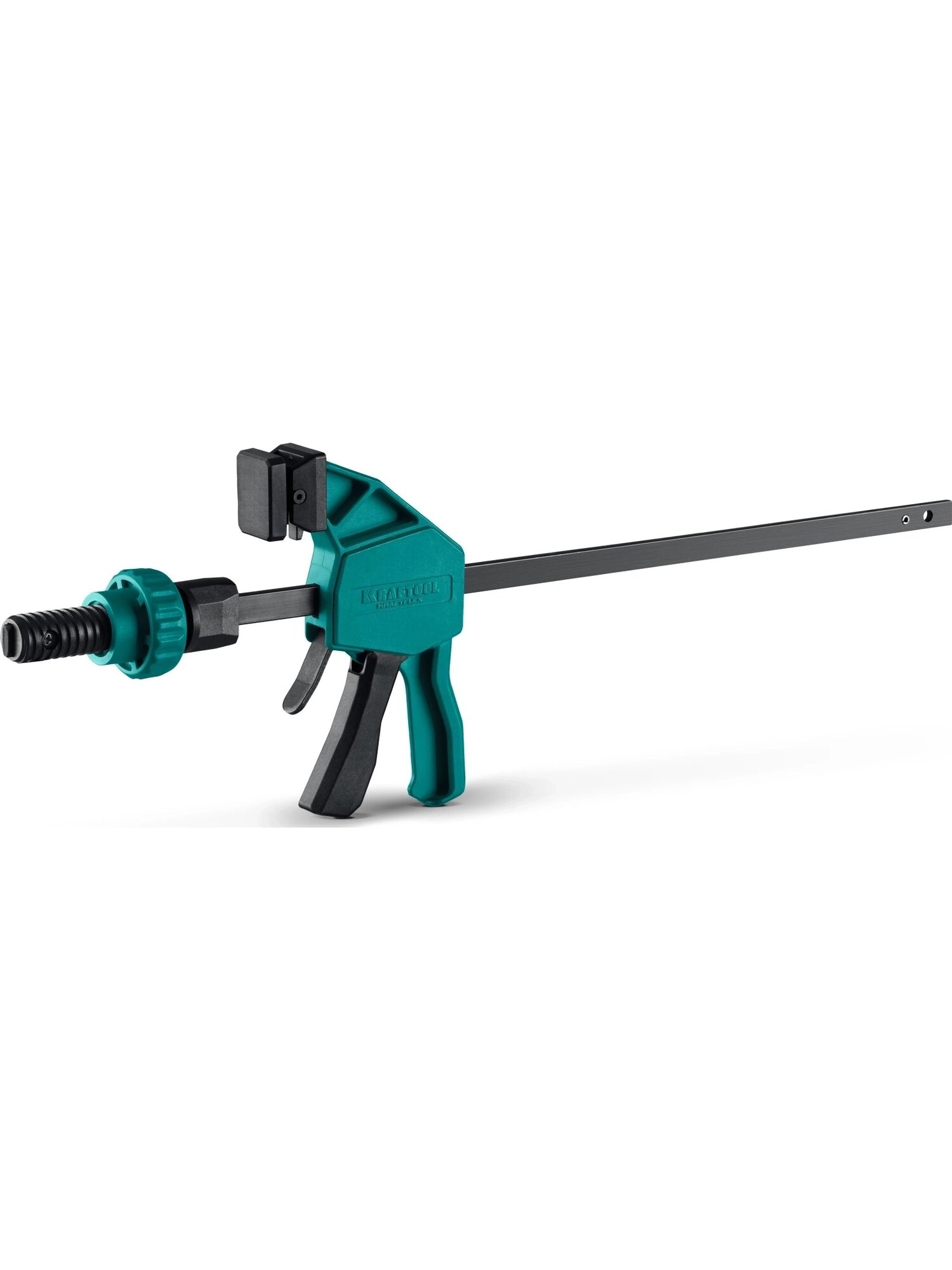 Вертикальная быстрозажимная струбцина пистолетного типа KRAFTOOL KRAFTFLEX GDH-300/60 в отверстия 20 мм