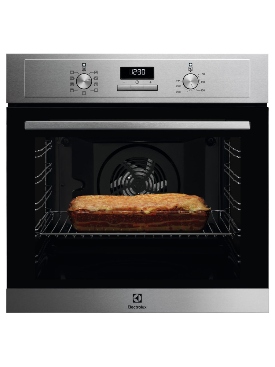 Духовой шкаф электрический Electrolux EOF3H70X, 72л, 8 программ, нержавеющая сталь