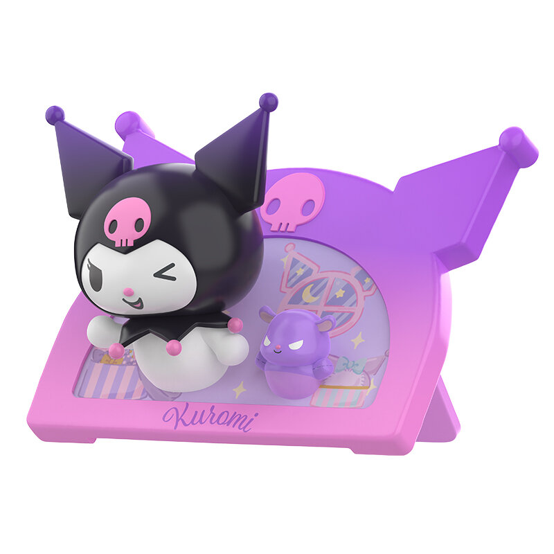 Наклейки на холодильник унисекс TOP TOY x Sanrio Family MY HOME Collection, Confirmed-Kuromi (Open)