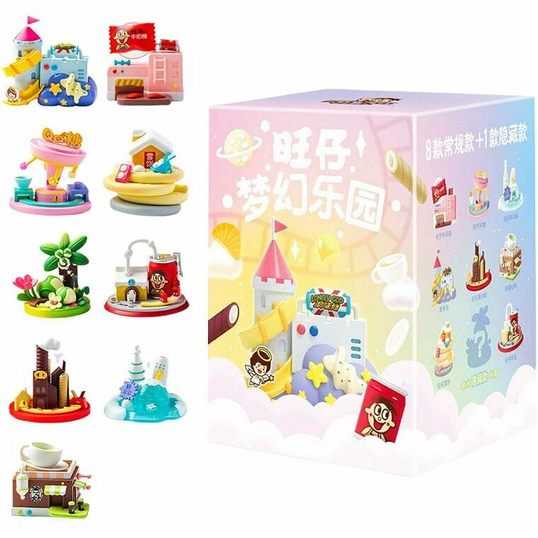 Секретные коробки унисекс WANT WANT CHINA Wangzi Club Dreamy Playland Collection, Single Mystery Box (Random Pick)