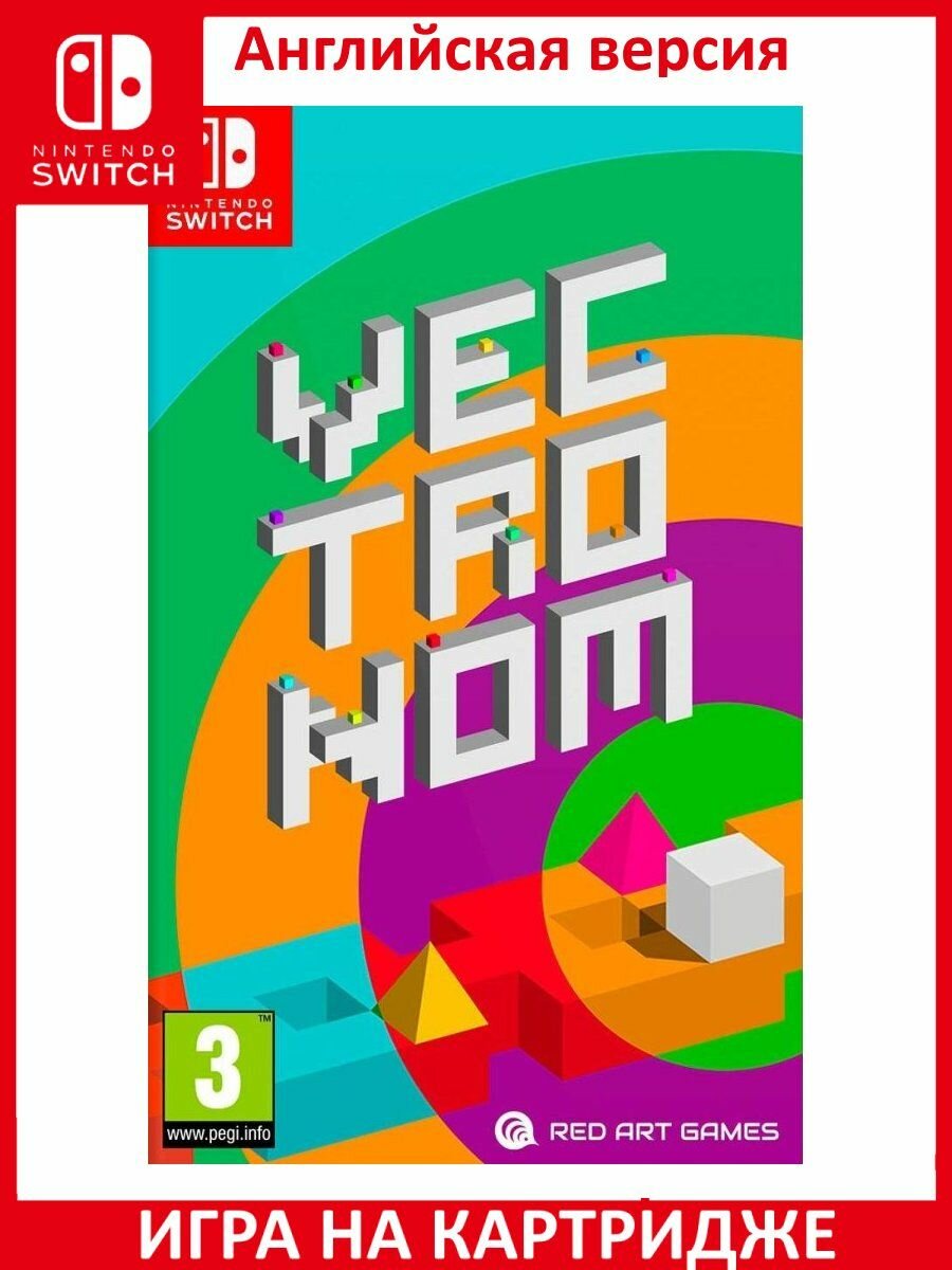 Игра Vectronom Switch Картридж на Nintendo Switch Английская версия
