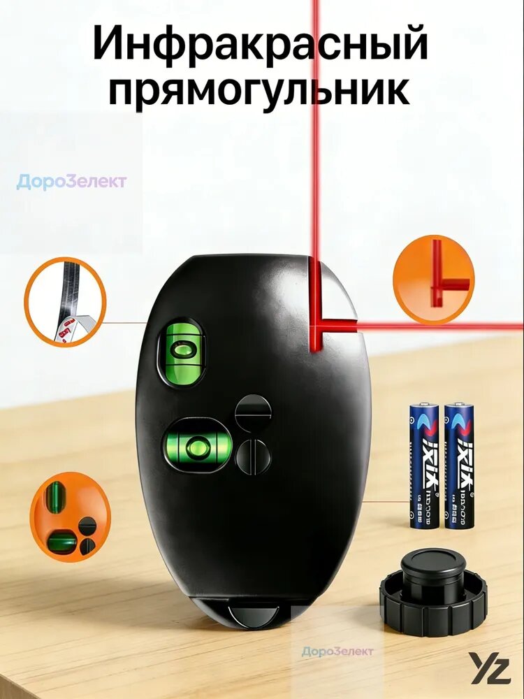 Лазерный уровень, нивелир Красныйлуч