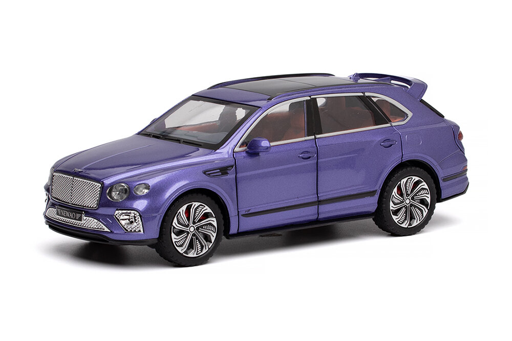 Модель коллекционная PAUDI Bentley bentayga 2026 violet / бентли бентайга фиолетовый (длина 17-21 см без коробки)