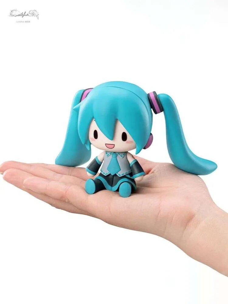 Aниме фигурка Мику Хацунэ FuFu / Hatsune Miku 8cm