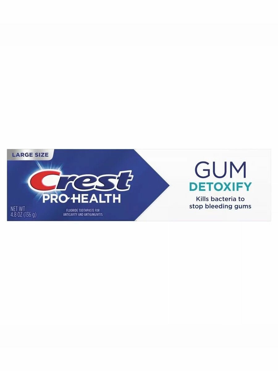 Зубная паста Crest Gum Detoxify Deep Clean, 136 г
