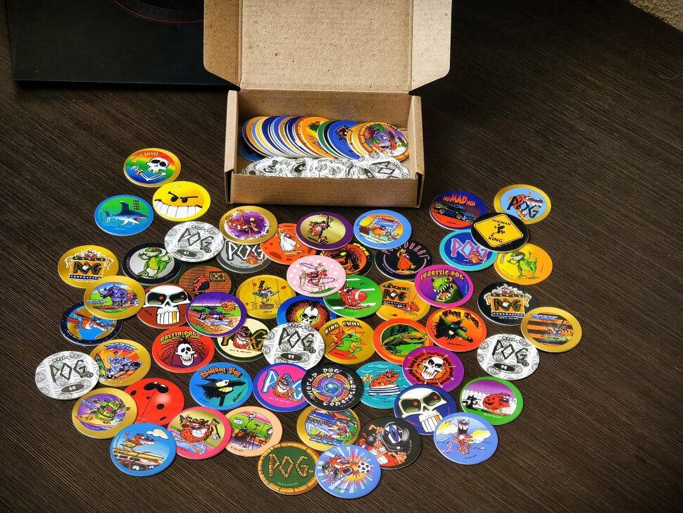 Фишки POG Series 1 полная коллекция 100 из 100 (Новая Печать 2026)