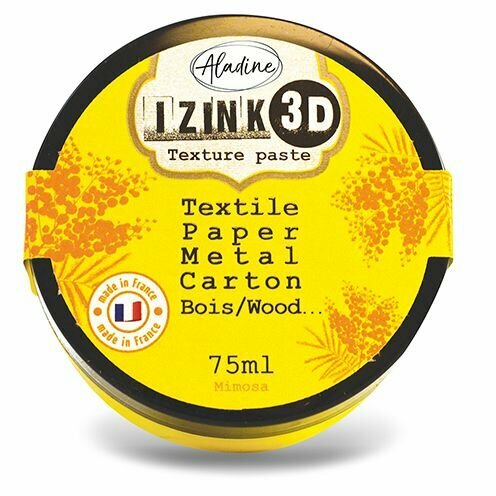 Паста текстурная EFCO "Izink 3D", цвет Мимоза, 75 мл