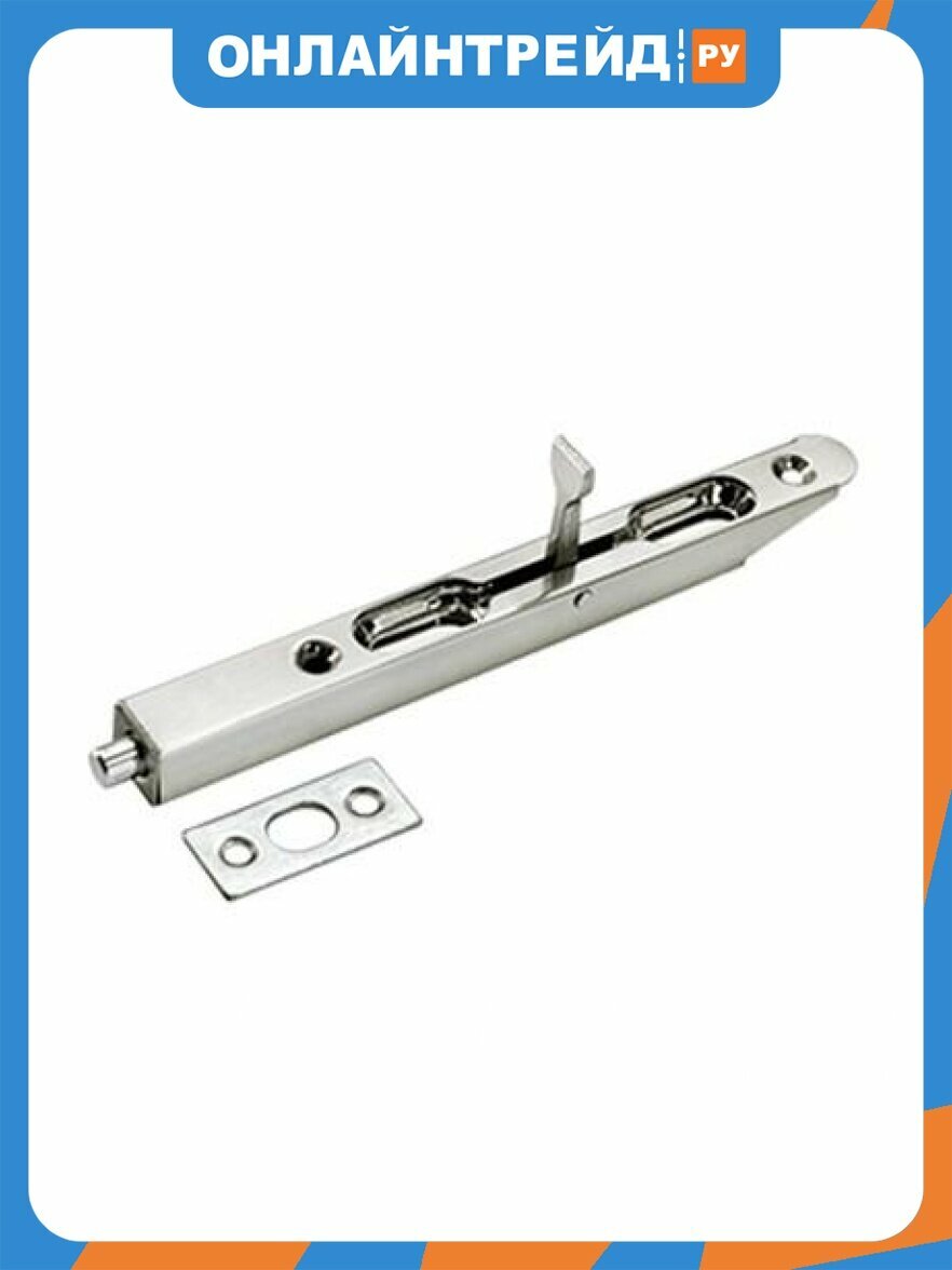 Шпингалет торцевой Adden Bau 401-140 CHROME, Хром