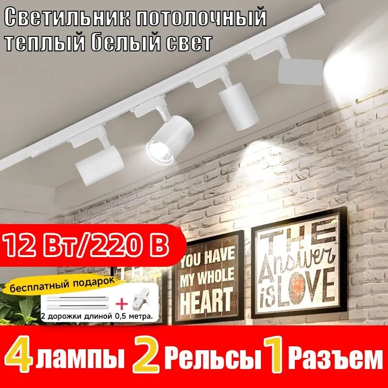 CANMEIJIA Трековый светильник, 12 Вт