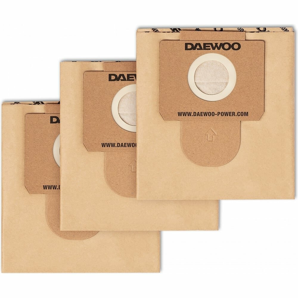 Фильтр-мешок бумажный 3 шт для DAVC 2514S/ DAVC 2516S DAEWOO DAVC 25PB