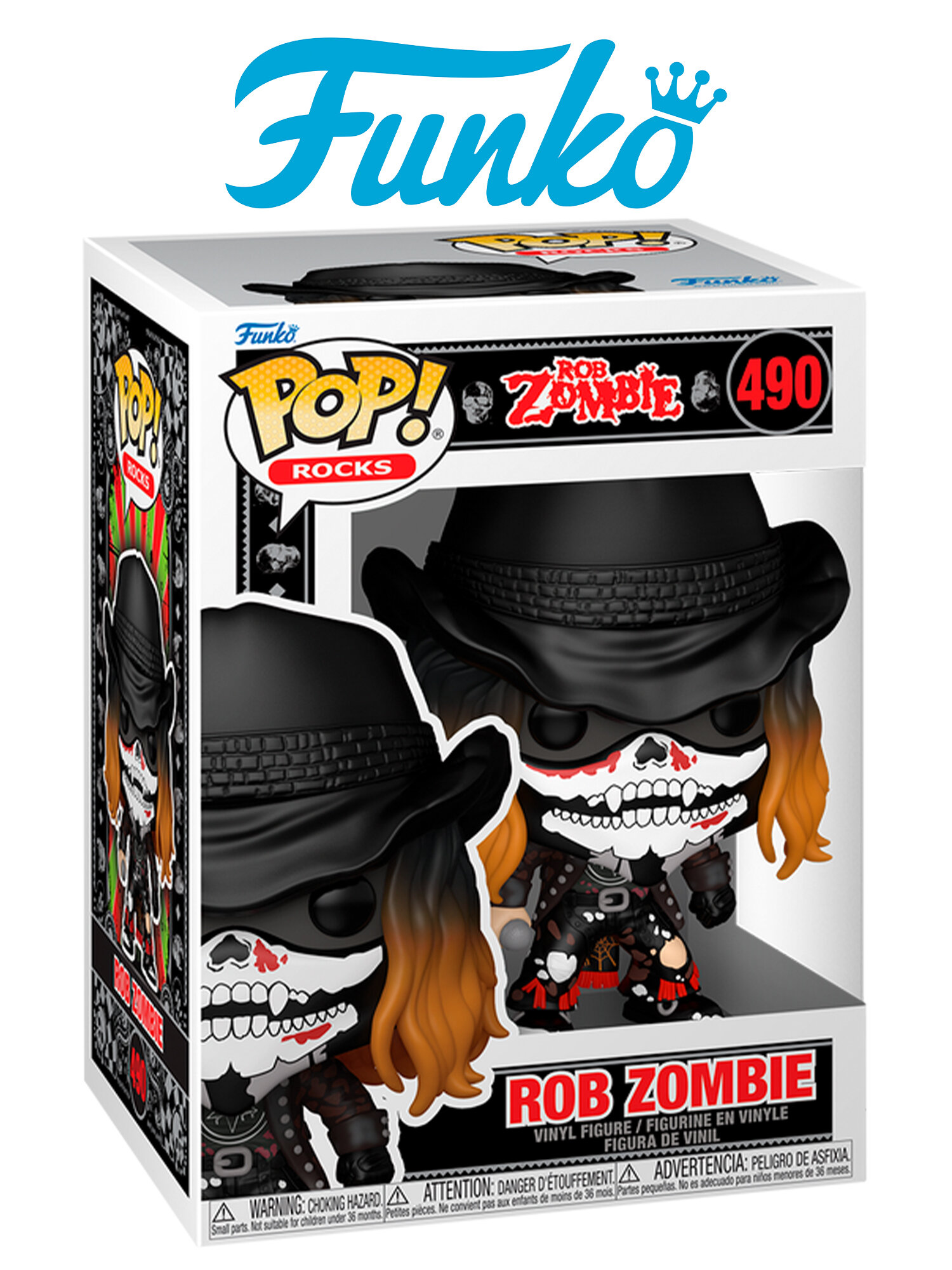 Фигурка Funko POP! Rob Zombie with Bandana (490)