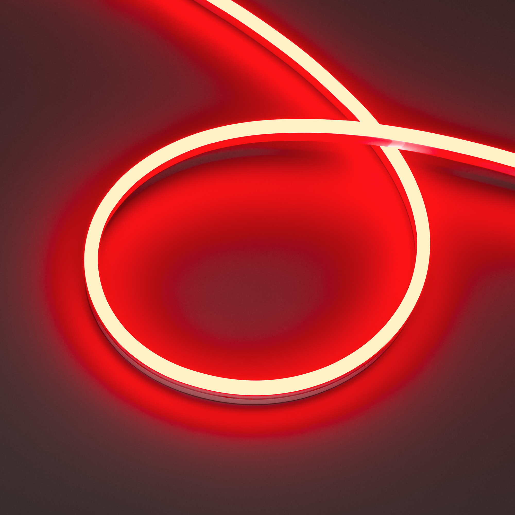 Гибкий неон Arlight Лента герметичная HALO-SIDE-A168-6x13mm 24V Red (10 W/m, IP67, 2835, 5m) (Arlight, Силикон), 5м