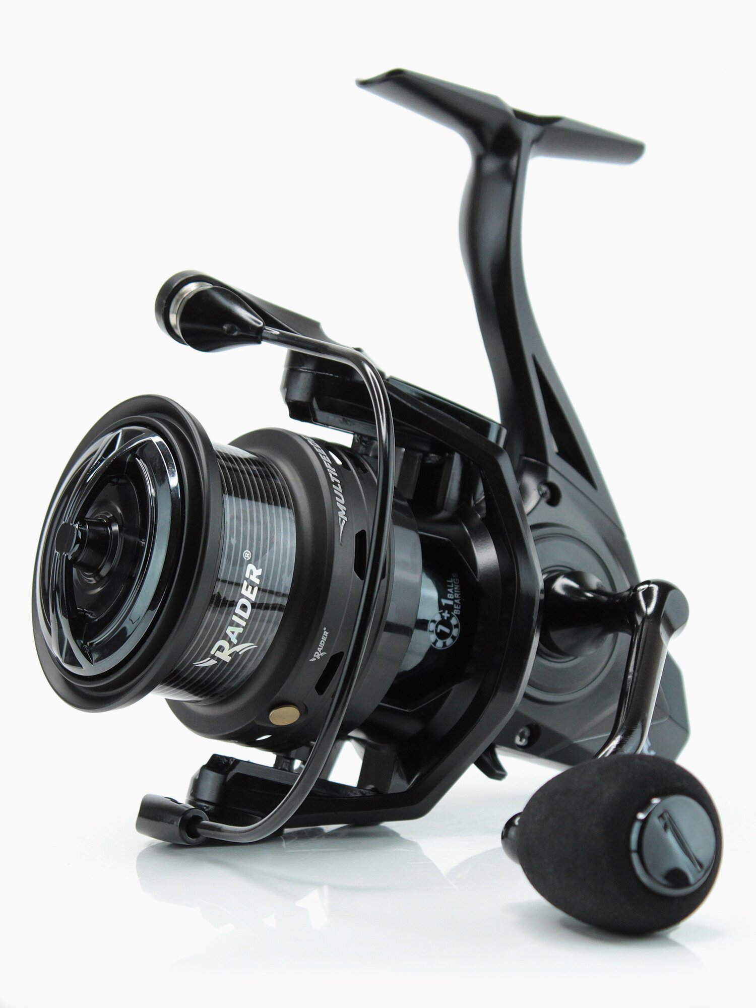 Катушка рыболовная RAIDER MULTIFEEDER F5500 7+1подш, (5,2:1)