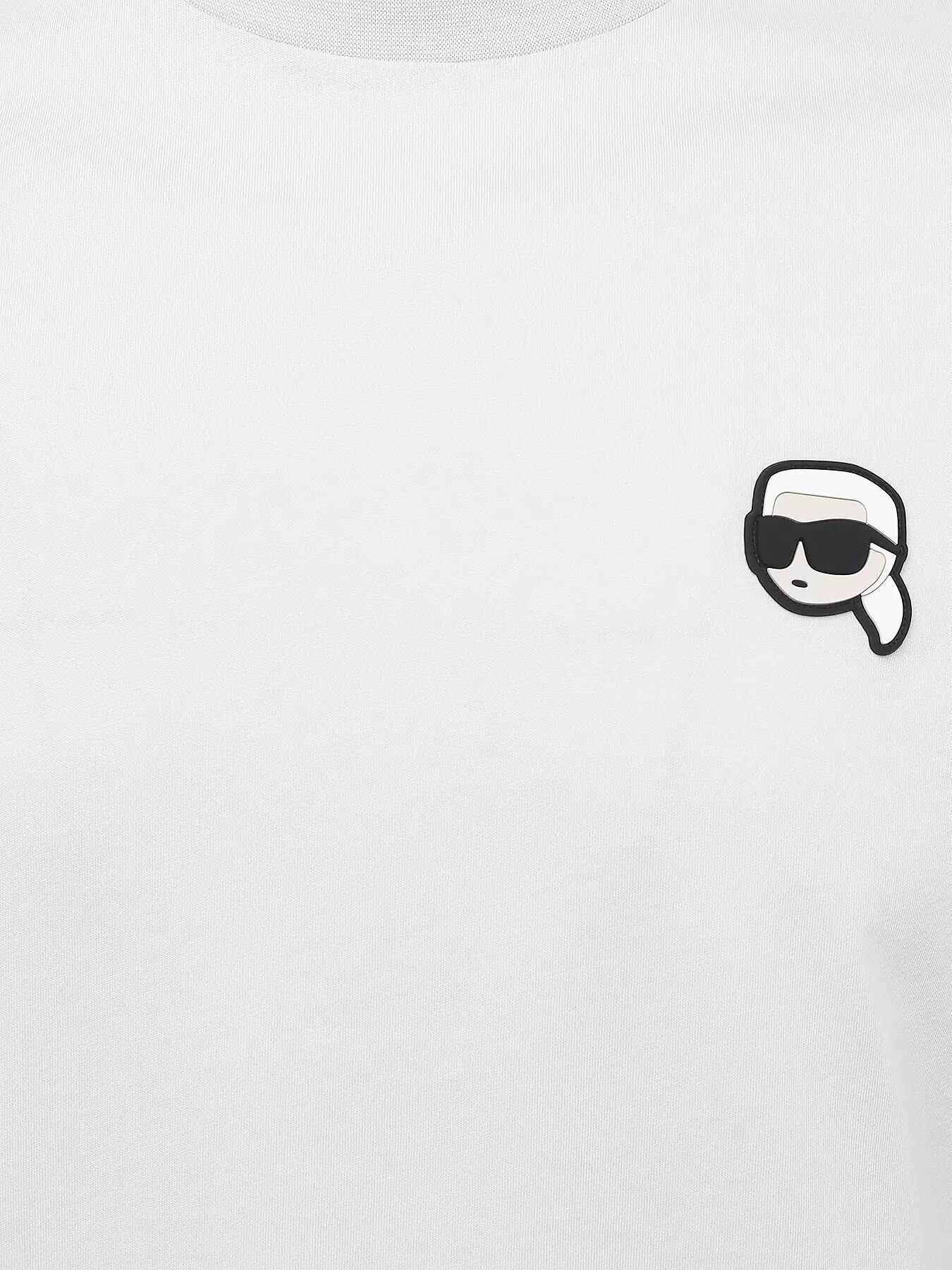 Футболка Karl Lagerfeld, размер M, голубой — фото 1