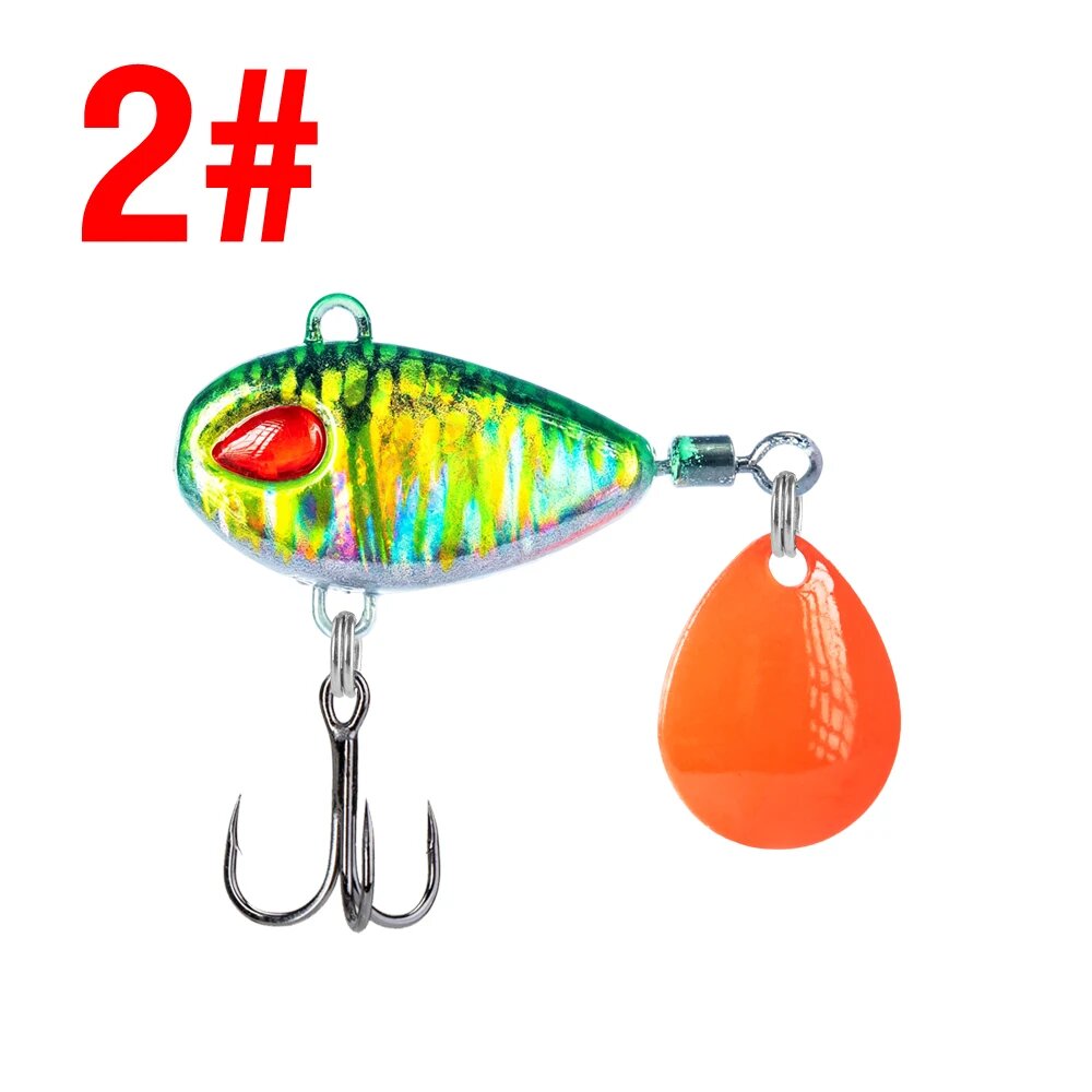 Виброприманка Tail Spinner 3.5-21г тонущая Оранжевый, 8g, 2