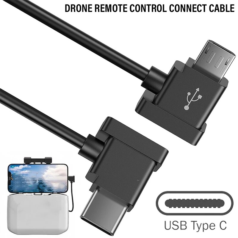 Кабель Type-C на Micro USB для дронов DJI Mavic Mini — фото 1