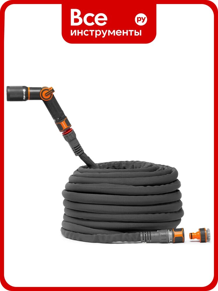 Шланг для полива DAEWOO TitanFlex 15 м с набором для полива DWH 9226