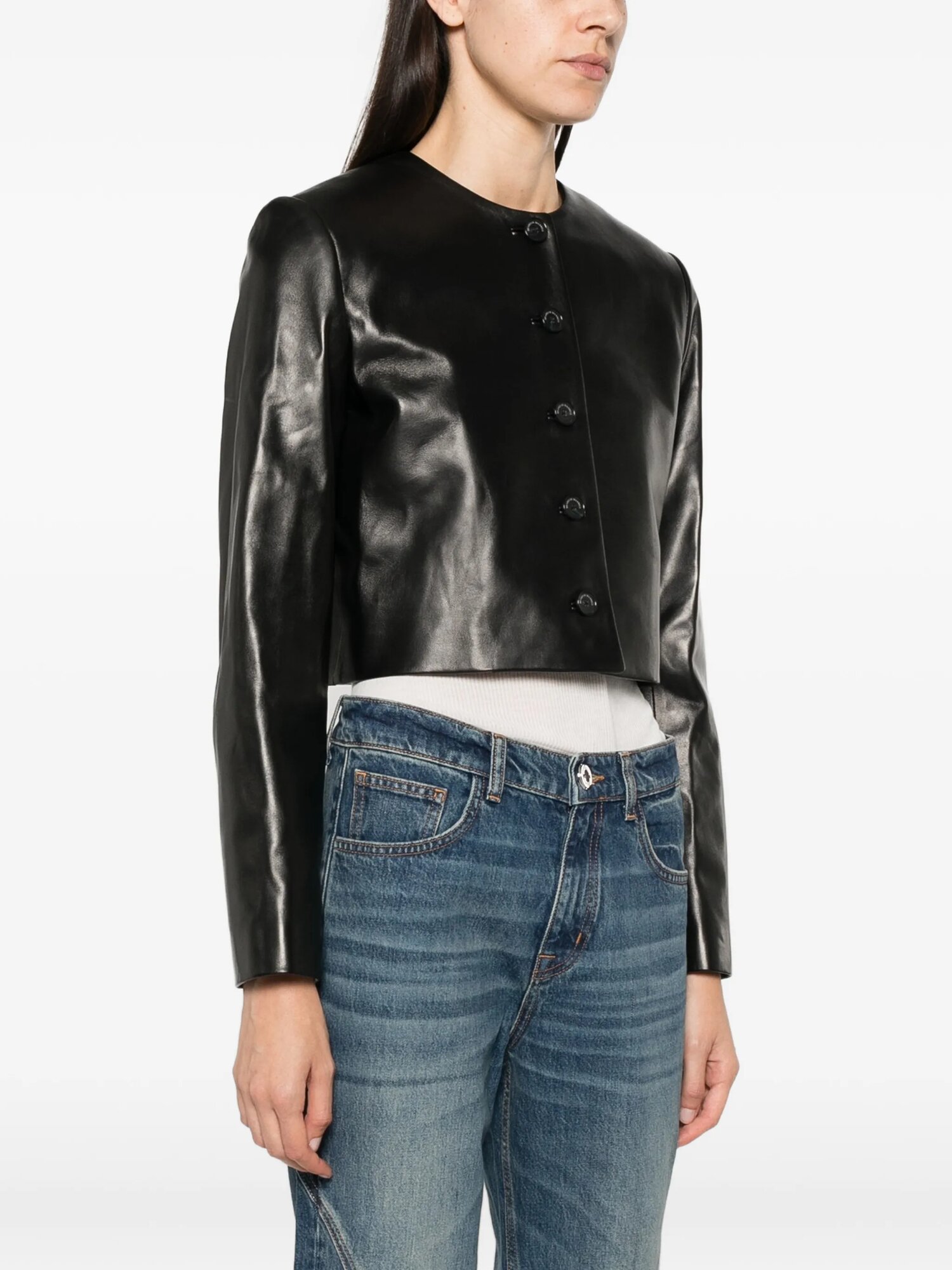 Куртка Brandon Maxwell Ryder, размер 4, black — фото 1
