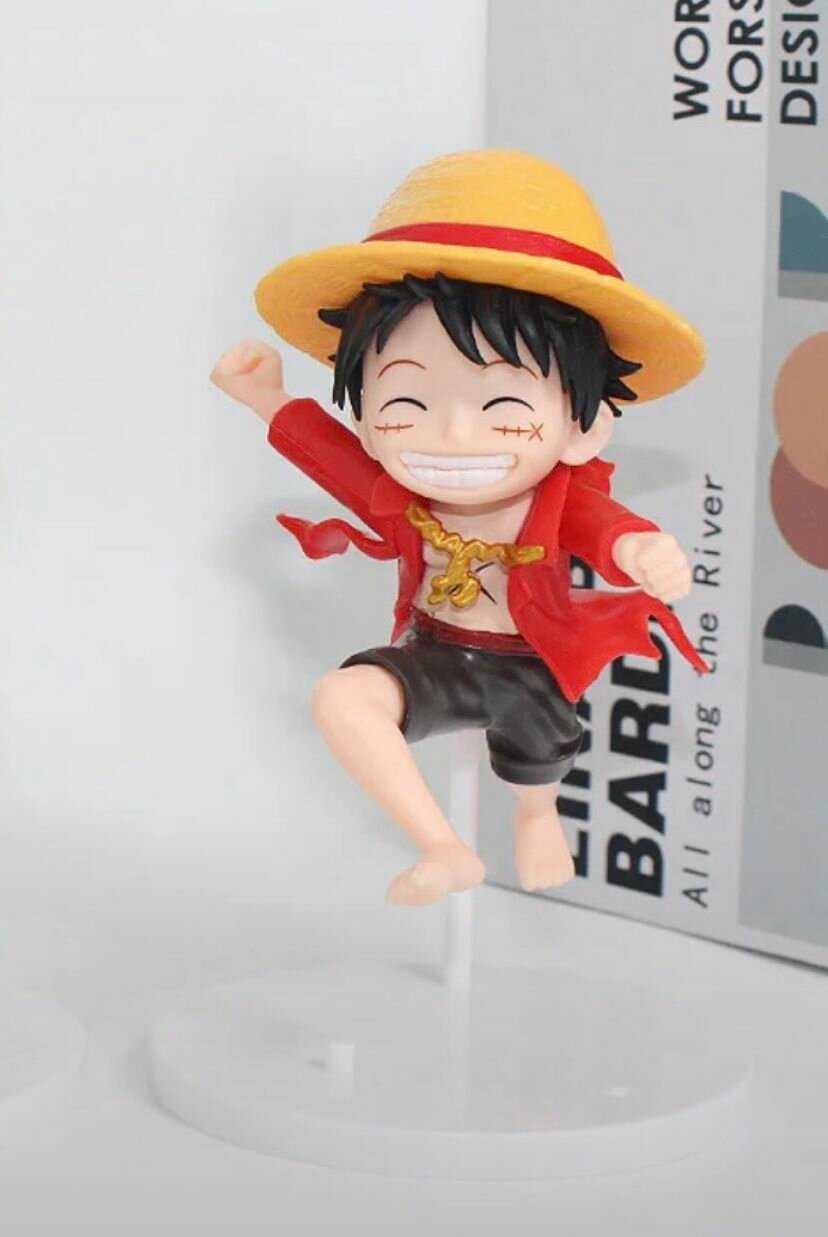 Фигурка Ван Пис Луффи / One Piece Monkey D Luffy (13см, пакет)