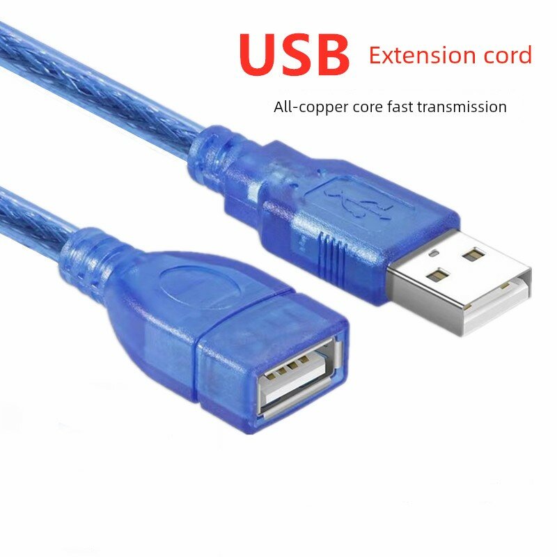 5м USB 2.0 мужской к женскому кабель-удлинитель для подключения данных компьютера, мыши и клавиатуры