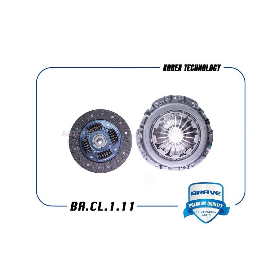 Сцепление в сборе [корзина диск 96980047 Cobalt 1.5 Aveo BR. CL.1.11 BRAVE BRCL111