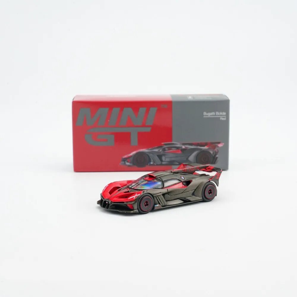 1/64 Diecast модель автомобиль модель MINIGT Bolide LHD подарки для коллекционеров MGT01105-CH