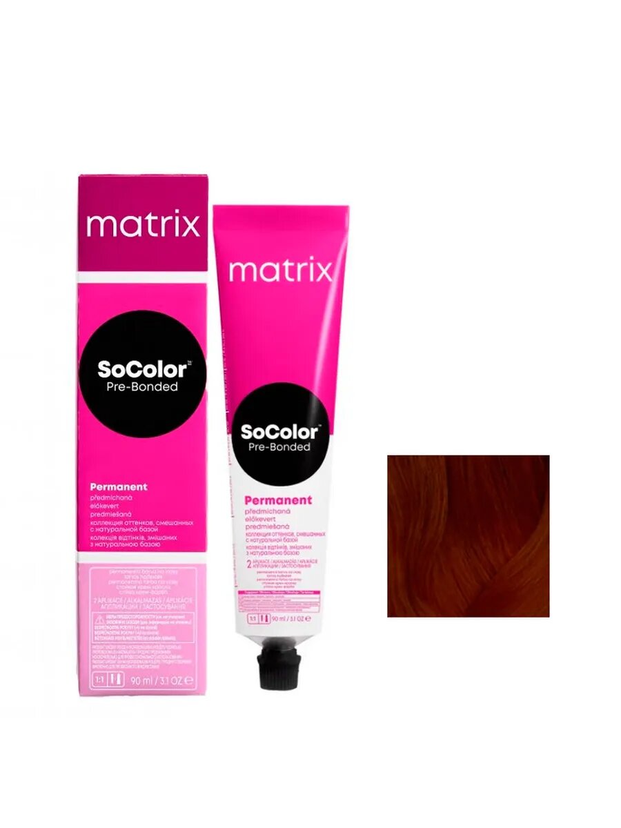 MATRIX SoColor Pre-Bonded 5M Краска США 90 мл