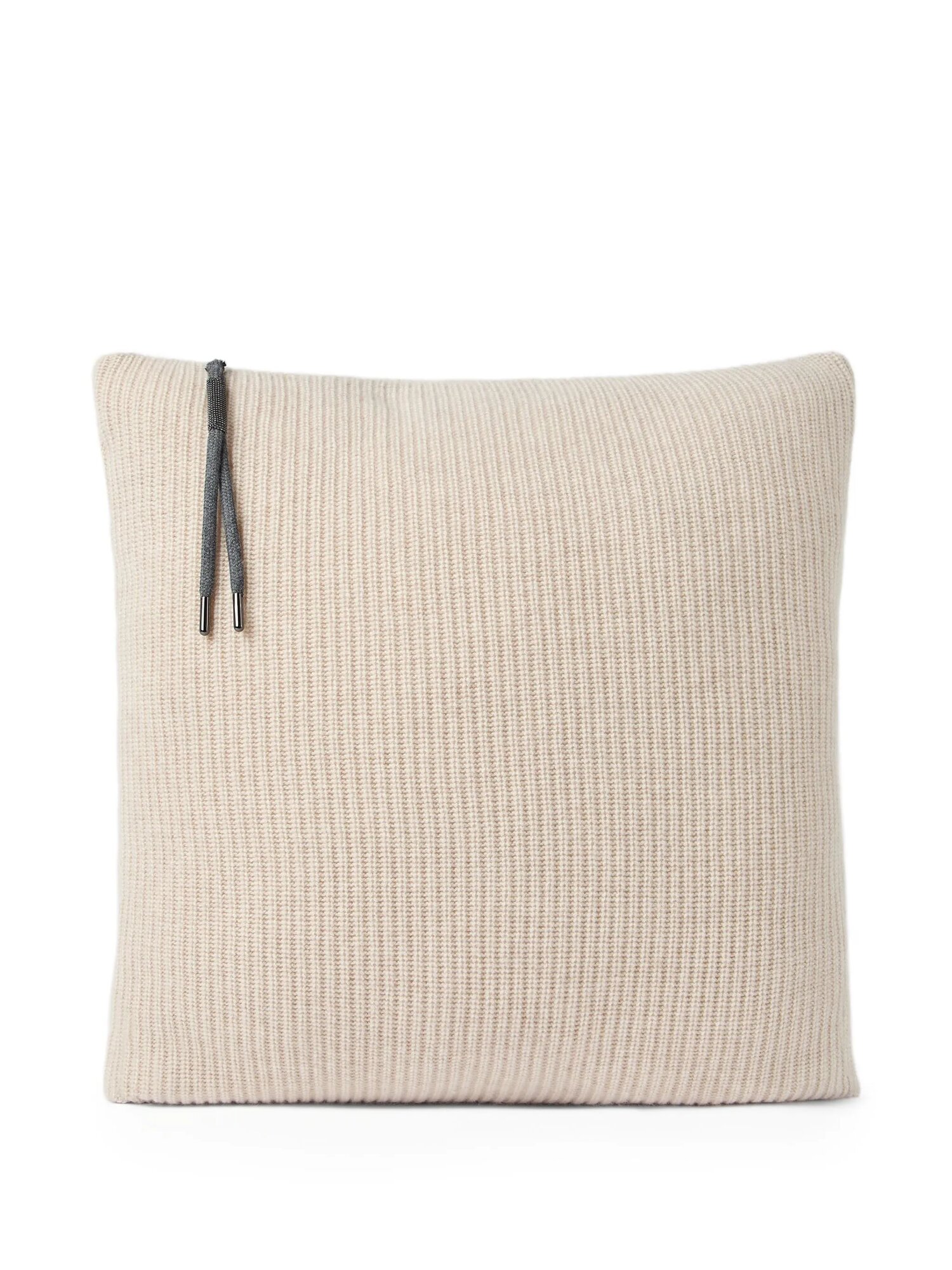 Подушка в рубчик (40 x 40 см), OneSize , Neutrals