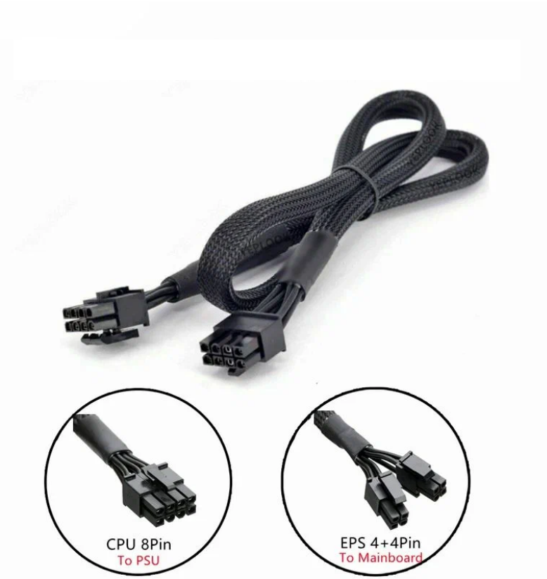 Модульный кабель Seasonic для FOCUS/KM3/M12II Evo/SnowSilent/X Series Power GPU PCIe 8Pin 6+2P CPU 4+4Pin SATA Molex 24Pin