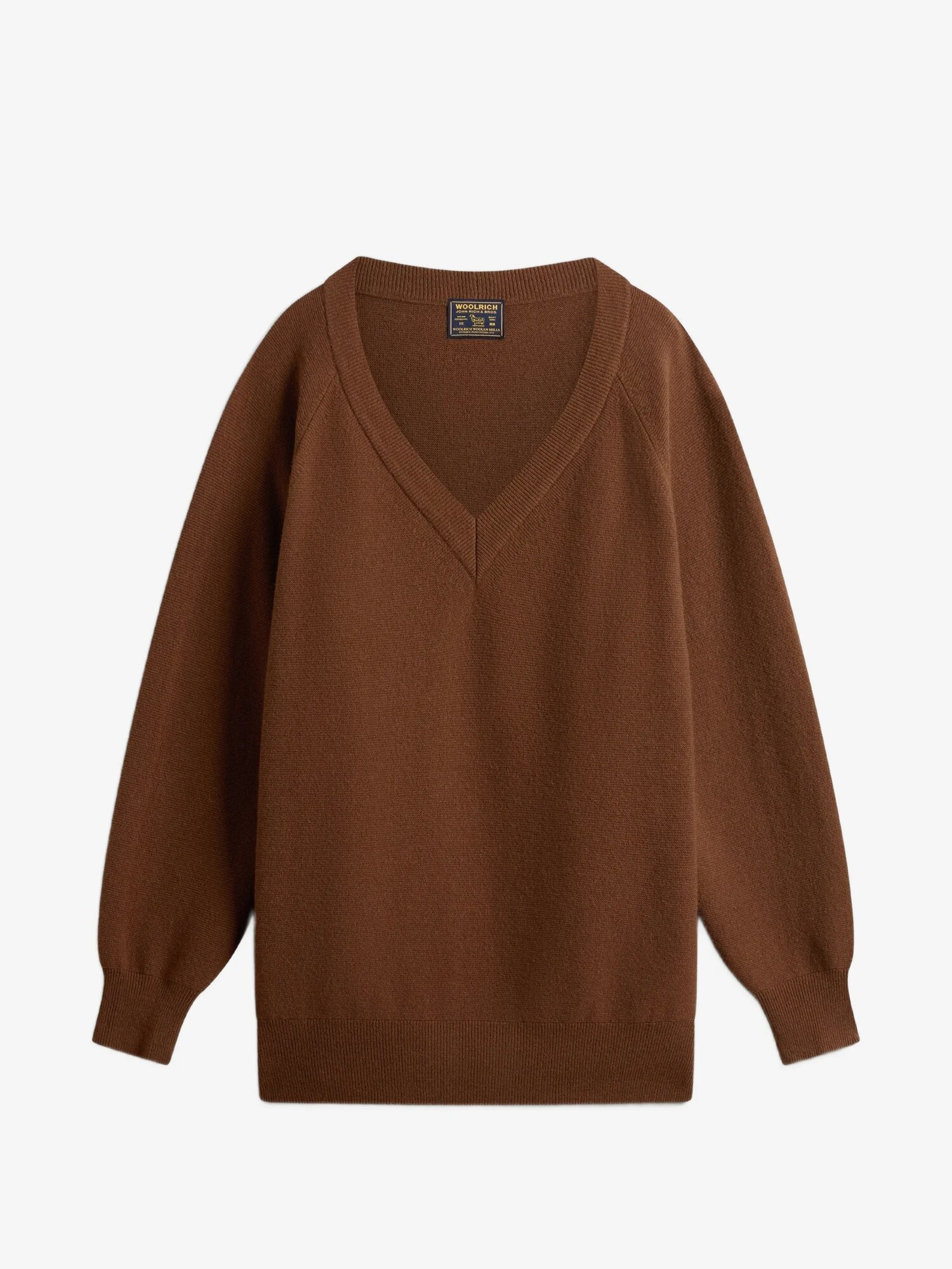Свитер Woolrich V-neck raglan-sleeve sweater