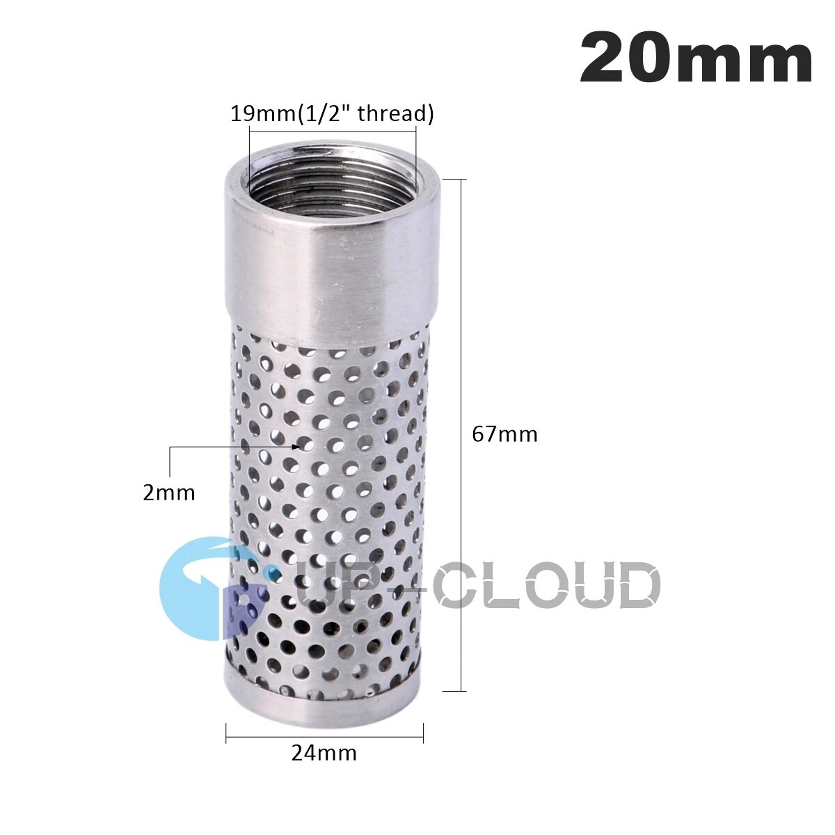 Фильтры UP-CLOUD из нержавеющей стали для орошения 1l2 Inch