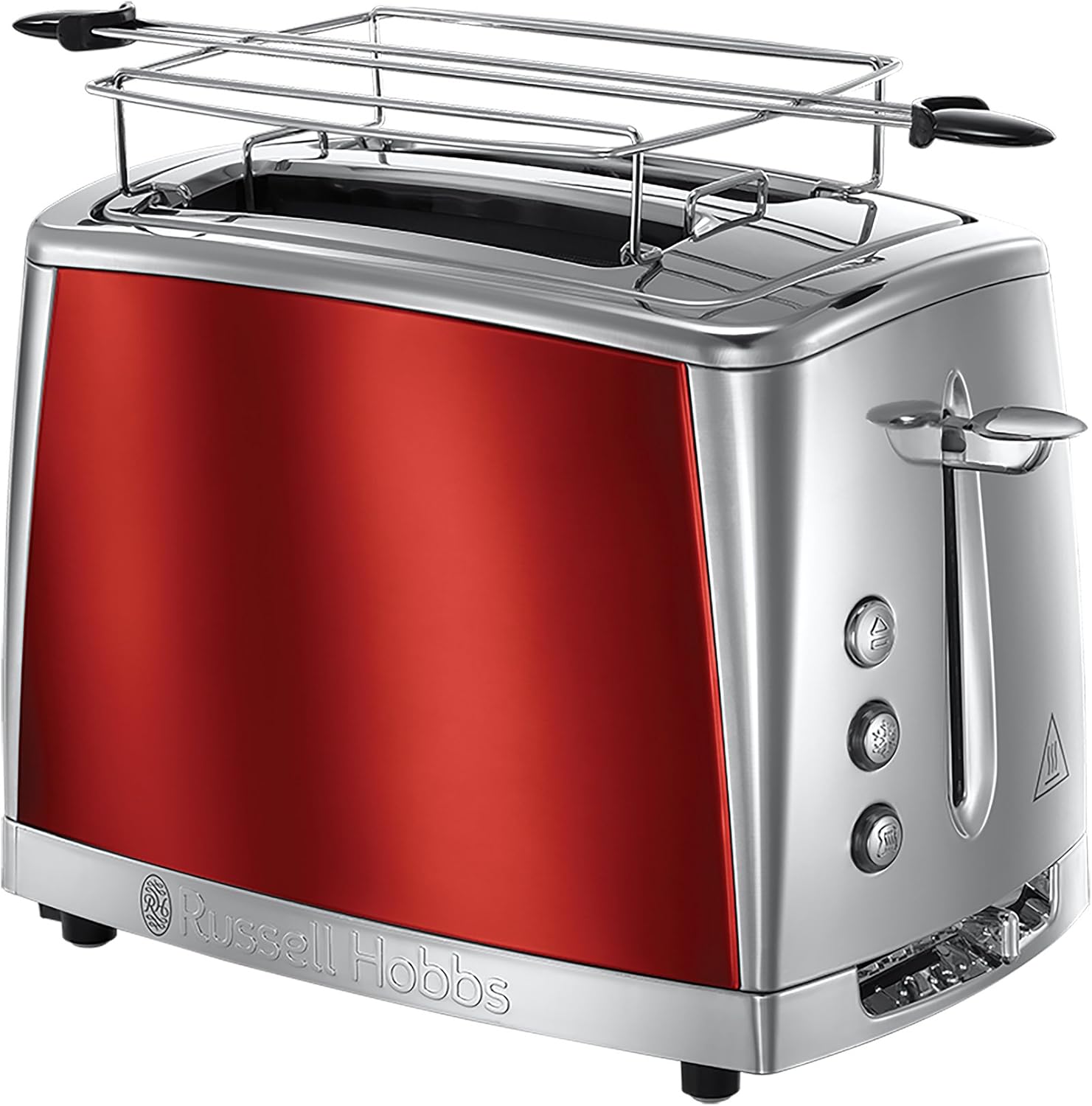 Тостер Russell Hobbs 1550 Вт красный Luna Solar 23220-56
