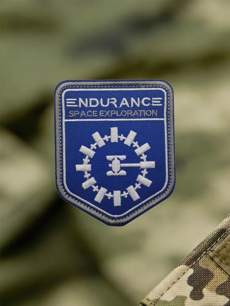 Набор патчей NASA и Endurance, вышитые шевроны на липучке, для одежды и рюкзаков