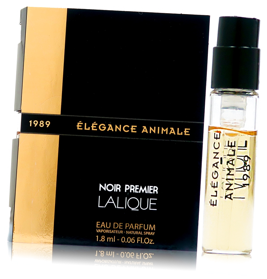 Сэмпл парфюмерной воды Лалик Элеганс Анималь 1.8 мл / Lalique Elegance Animale унисекс