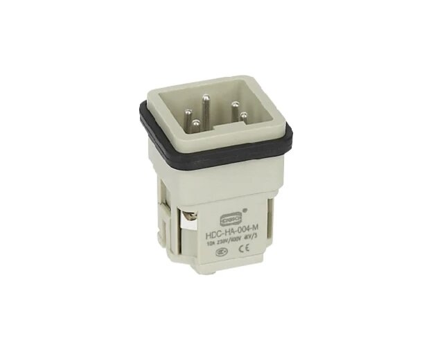 HDXBSCN разъем HDC HA-004 4-контактный 10A HA-004-M