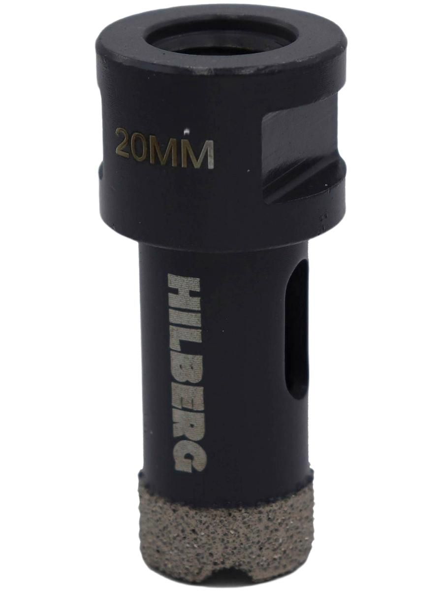 Коронка алмазная 20 мм Hilberg Super Hard M14
