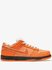 Кроссовки NIKE Dunk Low, размер 8 US, оранжевый