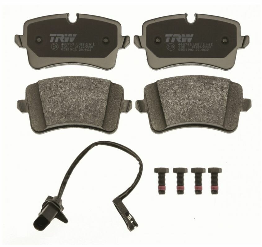 GDB1902 Колодки тормозные AUDI (Ауди) 10- задние